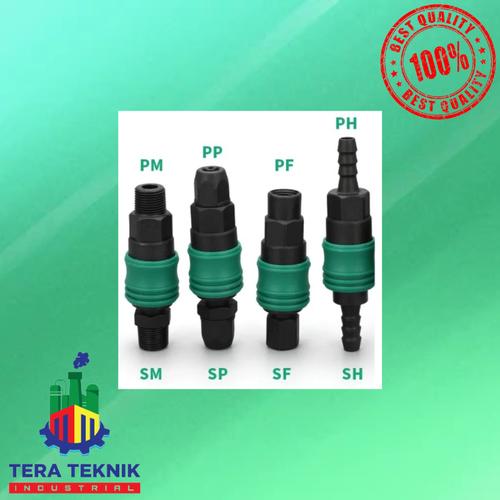 Jual Quick coupler PVC PM40+SM40 PP40+SP40 PF40+SF40 READY - PM40+SM40 ...