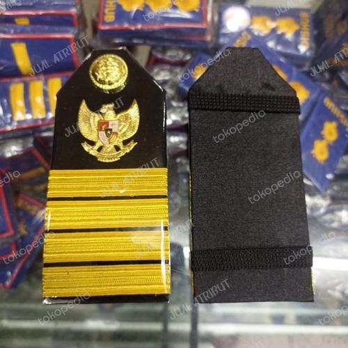 Jual Evolet PDU GARUDA Pangkat Epolet Pelaut Kplp Pelayaran Strip 1 2 3 ...