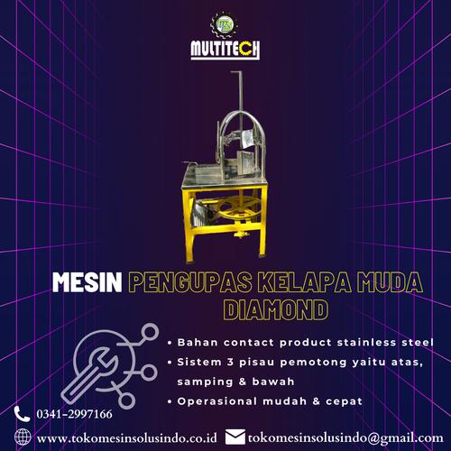Jual Mesin Pengupas Kelapa Muda Diamond - Kab. Malang - CV. MULTIRAYA ...