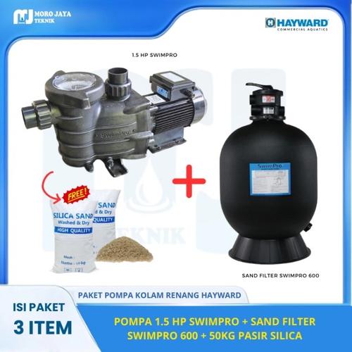 Jual Paket Pompa Kolam Renang 1.5 HP Swimpro + Filter Swimpro 600 ...