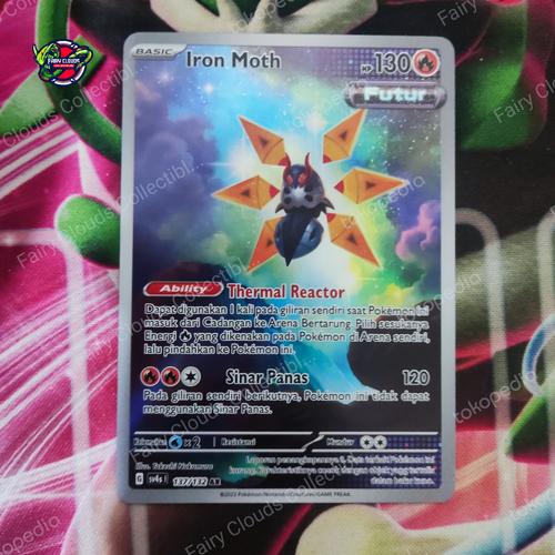 Jual Iron Moth AR Pokemon TCG Indonesia Pertemuan Paradoks - Kota ...