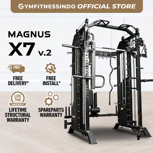 Jual Home Gym Magnus XT 7 V2 All in One Machine - Hip Thrust Pad - Kab ...