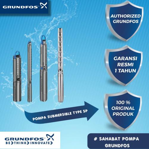 Jual Pompa Submersible GRUNDFOS SP 30-12, Pompa Satelit, 3 PHASE 15 HP ...