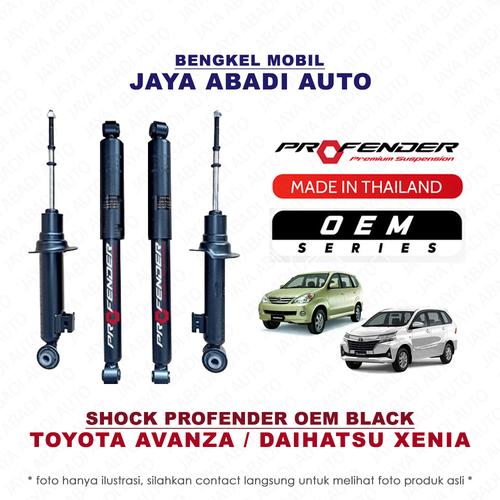 Jual Shock Breaker PROFENDER OEM BLACK / HITAM - TOYOTA AVANZA / VELOZ ...