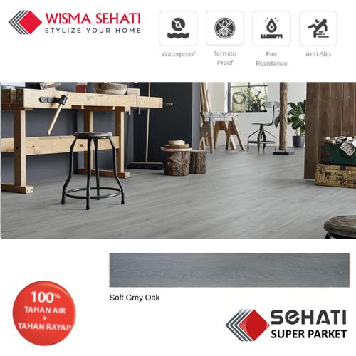 Promo Sehati Super Parket Premium Flooring Lantai Kayu/SPC/Vinyl 51838 ...
