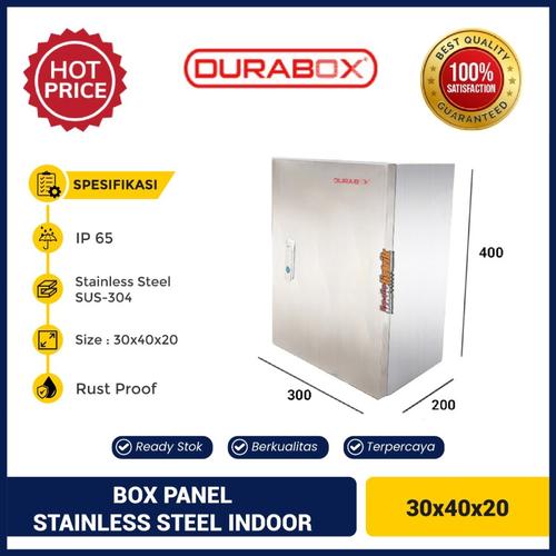Promo Box Panel Listrik Stainless Steel Indoor Wall SIW-ST 30x40x20 ...
