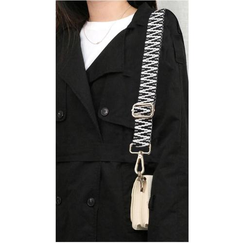 Jual Tali tas bag strap/tali gitar - Tenun Etnik - seri 02 (black white ...