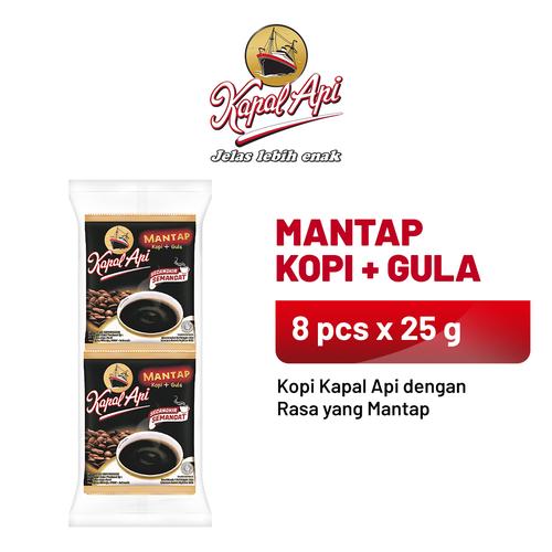Jual KAPAL API Gula Rasa Mantap 1 Pack (8 x 25 gr) - Kota Tangerang ...