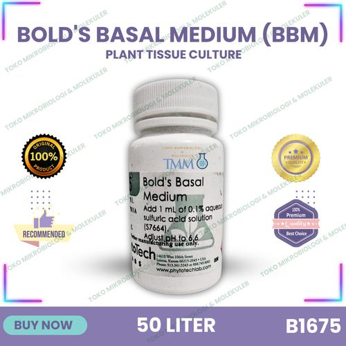 Jual Bold's Basal Medium (BBM) - Plant Tissue Culture, 50 Liter - Kab ...
