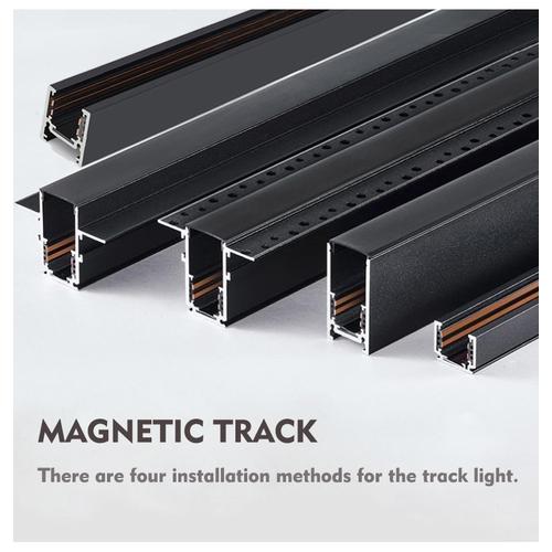 Jual AMC P22 Rail 2 Meter Dimmable Magnetic Track Light System Rel ...