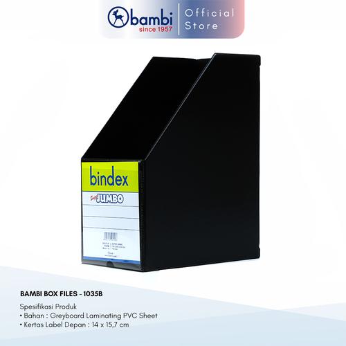 Promo Bindex Box File Magazine JUMBO SIZE kode 1035B - Hitam - Kota ...
