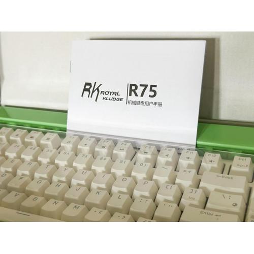 Jual Royal Kludge R75 RK75 Wired Mechanical Keyboard - Putih - Kota ...