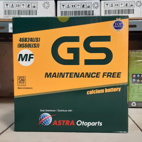Jual Aki NS60LS GS Astra MF untuk Kijang Innova, HRV, Yaris, CRV Aki Kering - Kota Tangerang ...