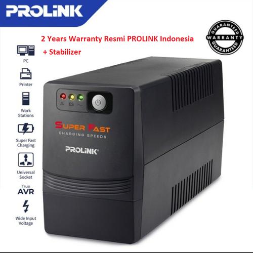 Jual UPS Prolink 1500va 1500SFCU + Stabilizer - 1500va +Bubble ...