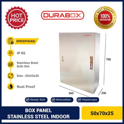 Jual Box Panel Listrik Stainless Steel Indoor Wall SIW-ST 50x70x25 ...