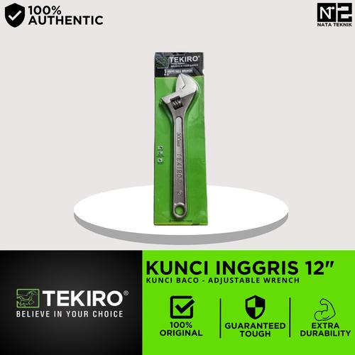 Jual TEKIRO Kunci Inggris 12 Inch - Adjustable Wrench 12" TEKIRO WR ...