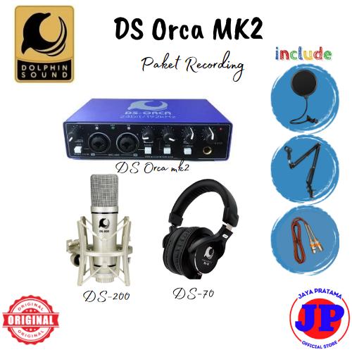 Jual Dolphin Sound DS200 DS ORCA MK2 DS70 Paket Recording Studio ...