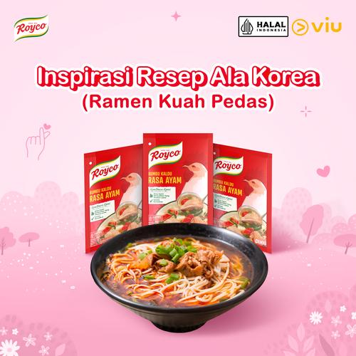 Promo Royco Kaldu Ayam 220gr 3pcs [BUMBU RAMEN KUAH PEDAS] - Kota ...