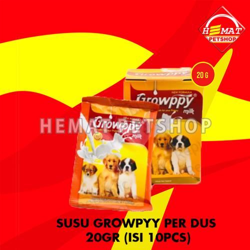 Jual Susu Anjing / Growppy Dog Milk 20 Gram / Dog Milk Sachet - Jakarta Pusat - Petshop Hemat ...