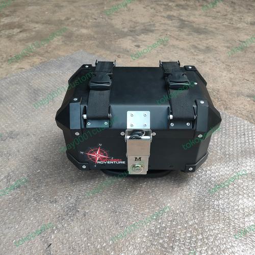 Jual Top box 10 liter Pannier Alumunium MAY0001 - Putih, 10liter - Kab ...