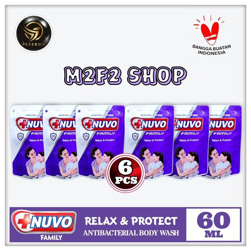 Jual Sabun Mandi Cair NUVO Family Relax And Protect Ungu - 60 ml (6 Pcs) - Jakarta Pusat - M2F2 ...