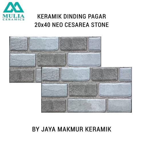 Jual Keramik Dinding Pagar 20x40 Neo Cesarea Stone - Jakarta Utara ...