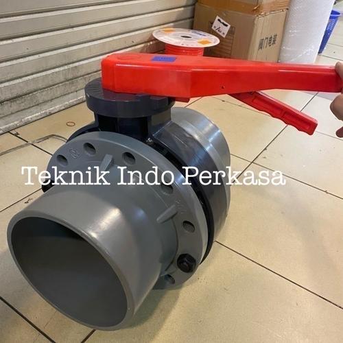 Jual Butterfly pvc 1 set dengan flange jis 10k 6" inch - Jakarta Barat ...