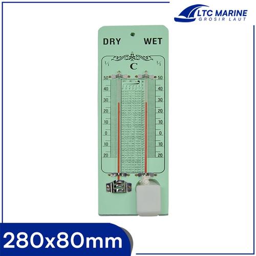 Jual Wet & Dry Bulb Hygrometer Thermometer 280x80mm Impa 370251 ...