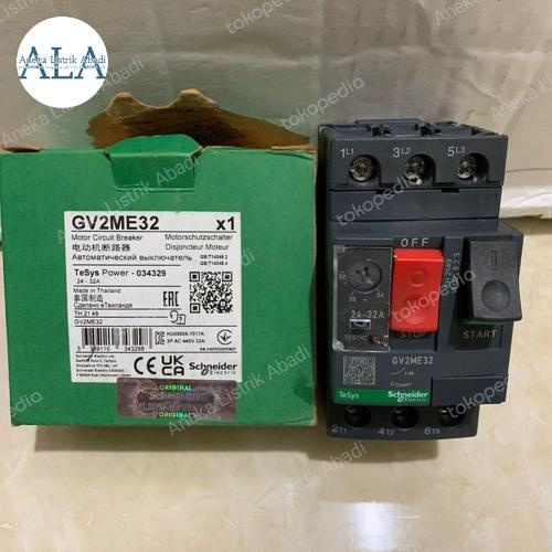 Jual Motor Circuit Breaker Schneider GV2 ME32 GV2ME32 - Jakarta Pusat ...