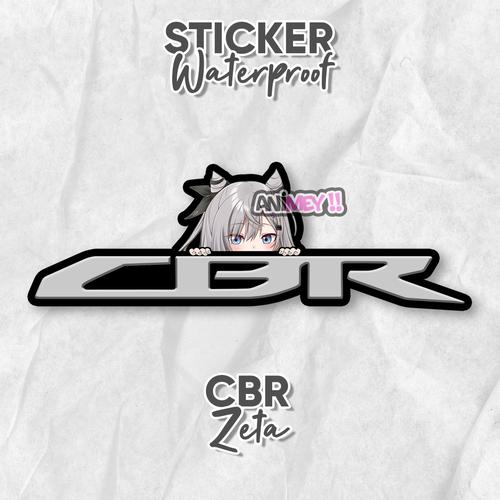 Jual Stiker Vestia Zeta Logo CBR / Stiker Anime Waterproof - 1 - Kab ...