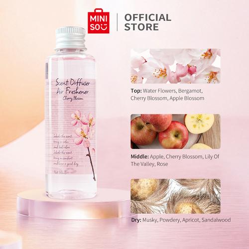 Jual MINISO Pengharum Ruangan Refill Reed Diffuser Parfum Ruangan 60ml ...