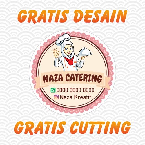 Jual Stiker Kemasan Label Catering, Jajan, Olshop, Merk Kue, Bakery ...