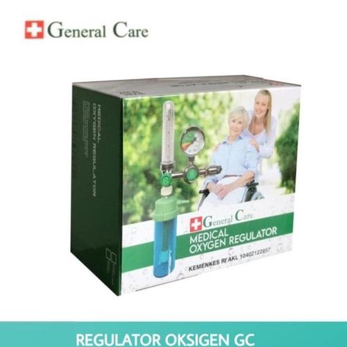 Jual REGULATOR OKSIGEN GENERAL CARE TABUNG OXYGEN LENGKAP GC ...