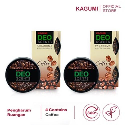 Promo KAGUMI Deo Scents Twin Pack Padaroma Coffee Pengharum Mobil ...