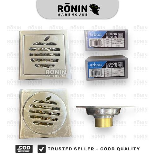 Jual ERBOZ Saringan Got Stainless 4inch Floor Drain Afur Kamar Mandi ...