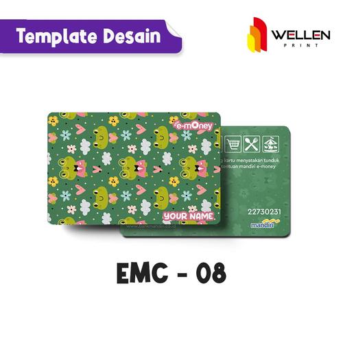 Jual CETAK KARTU ETOLL E-TOLL CARD CUSTOM FOTO E - MONEY 2 SISI / DUA ...