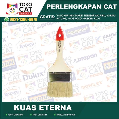 Jual Kuas Eterna Original Ukuran 3 Inch / Kuas Cat Tembok / Kuas Tembok ...