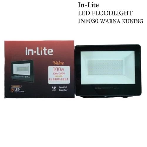 Promo Lampu Sorot Floodlight LED 100 Watt Cahaya Kuning In-Lite Value INF030 - Kota Yogyakarta ...