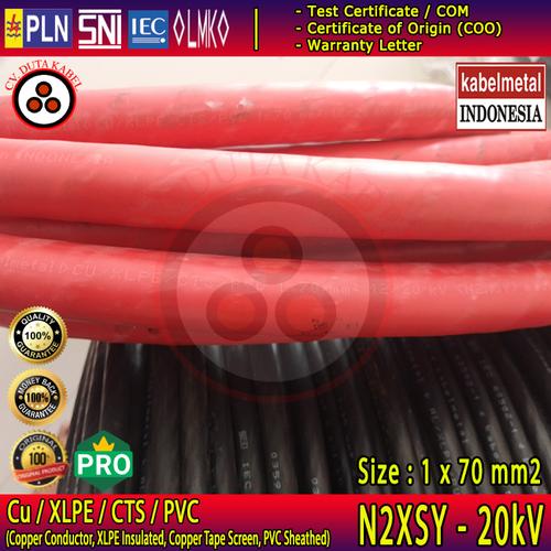 Jual Kabel N2XSY 1x70 mm2 20kV METAL /1 x 70/1x70mm2/1x70 mm/1 x 70mm2 ...