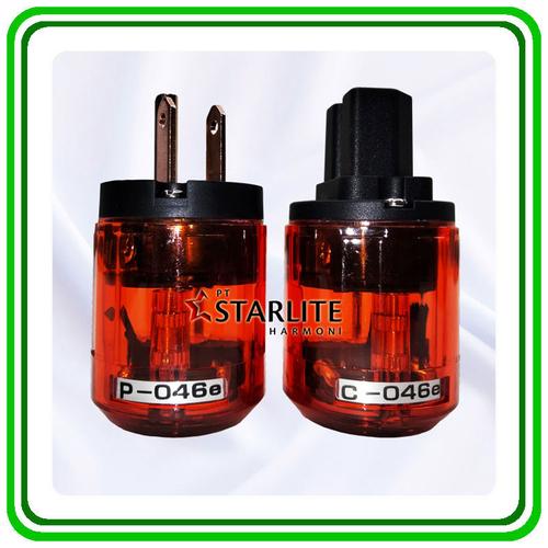 Jual Steker USA Male Audio Power Plug + IEC Inlet Audiophile Quality ...