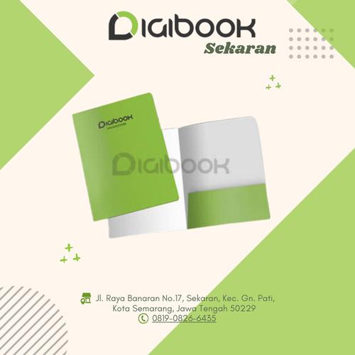 Jual Stop Map Folder Dokumen Art Carton 260 gsm Uk A4 Kantong Custom 2 ...