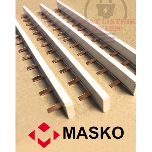 Jual BUSBAR SISIR MCB 1 Phase & 3 Phase MASKO - 1P 1 Meter - Kab ...