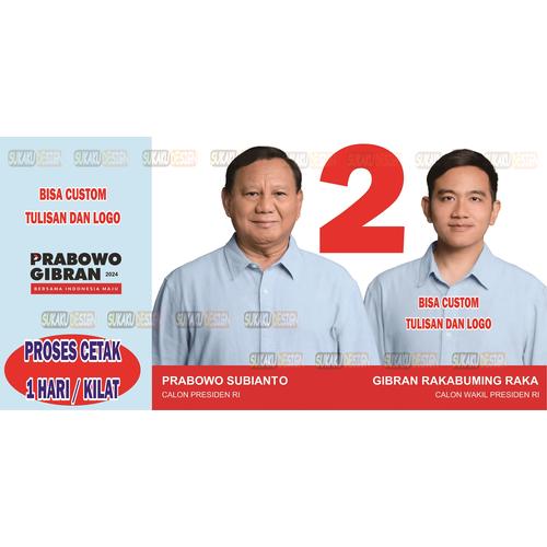 Jual BANNER / SPANDUK 2024 PRABOWO GIBRAN / BISA COD - Jakarta Selatan ...