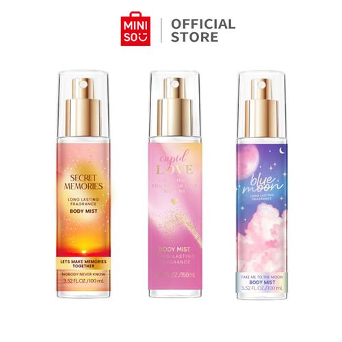 Jual MINISO Body Mist Parfum Spray Parfum Wanita 100ml Hair Mist ...
