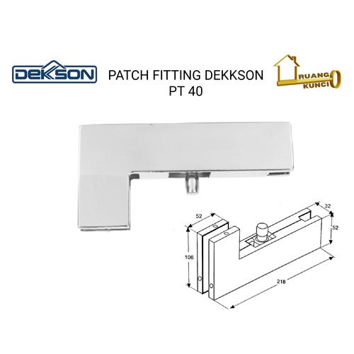 Jual Patch Fitting Dekkson PT 40 Fitting Pintu Kaca Frameless Pivot ...
