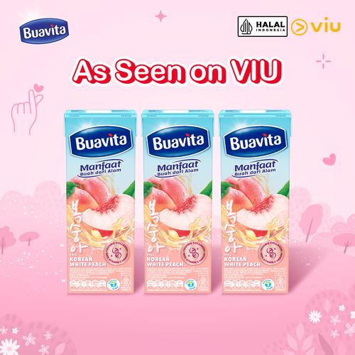 Promo Buavita Korean White Peach 245ml 3pcs [SPESIAL TAHUN BARU] - - Unilever Official Store ...