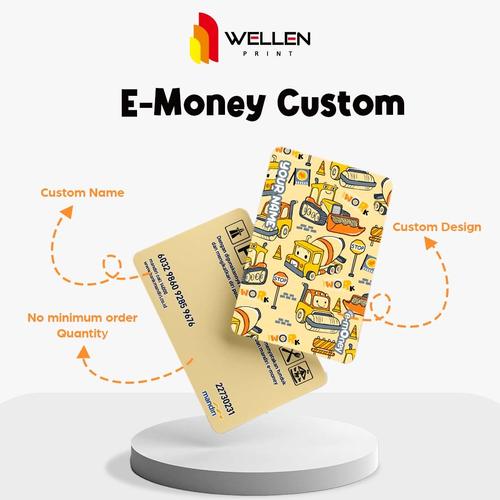 Jual CETAK KARTU ETOLL E-TOLL CARD CUSTOM FOTO E - MONEY 2 SISI / DUA ...