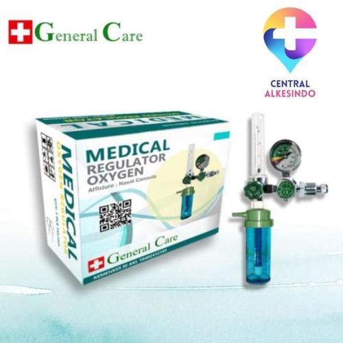 Jual REGULATOR OKSIGEN GENERAL CARE TABUNG OXYGEN GC CENTRAL ALKESINDO ...