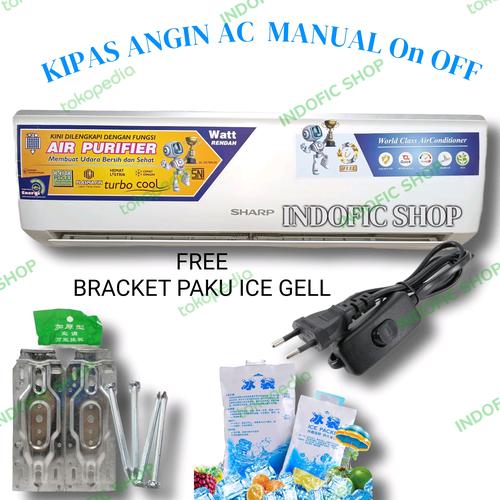 Jual KIPAS MODEL AC KIPAS ANGIN AC CASING AC - PAKET A MANUAL - Jakarta ...