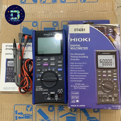 Jual Digital Multimeter Hioki DT4281 Alat Ukur Digital DT 4281 Original - Jakarta Pusat - David ...